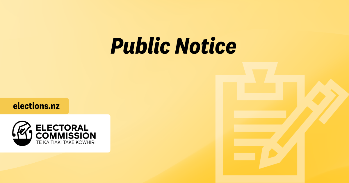 Application to register an amended party logo | Elections NZ